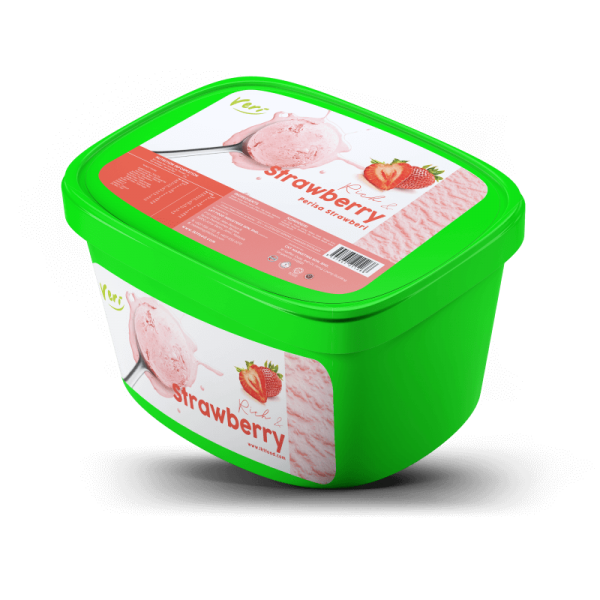Ice Cream Tub - Strawberry 1.5L - LKT FOOD INDUSTRIES SDN. BHD.